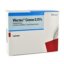 Wartec (Warticon) – so [gut] wirkt die Creme gegen Feigwarzen
